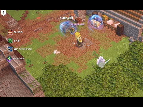 [Minecraft Dungeons]Torment Quiver + Dynamo + Bonus shot is still work ...