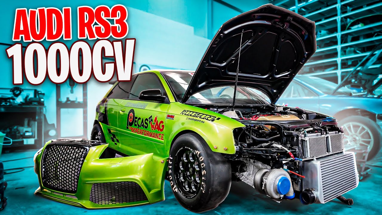 AUDI SWAP RS3 1000CV - A NOVA MÁQUINA DE DRAG | STOWNAS - YouTube