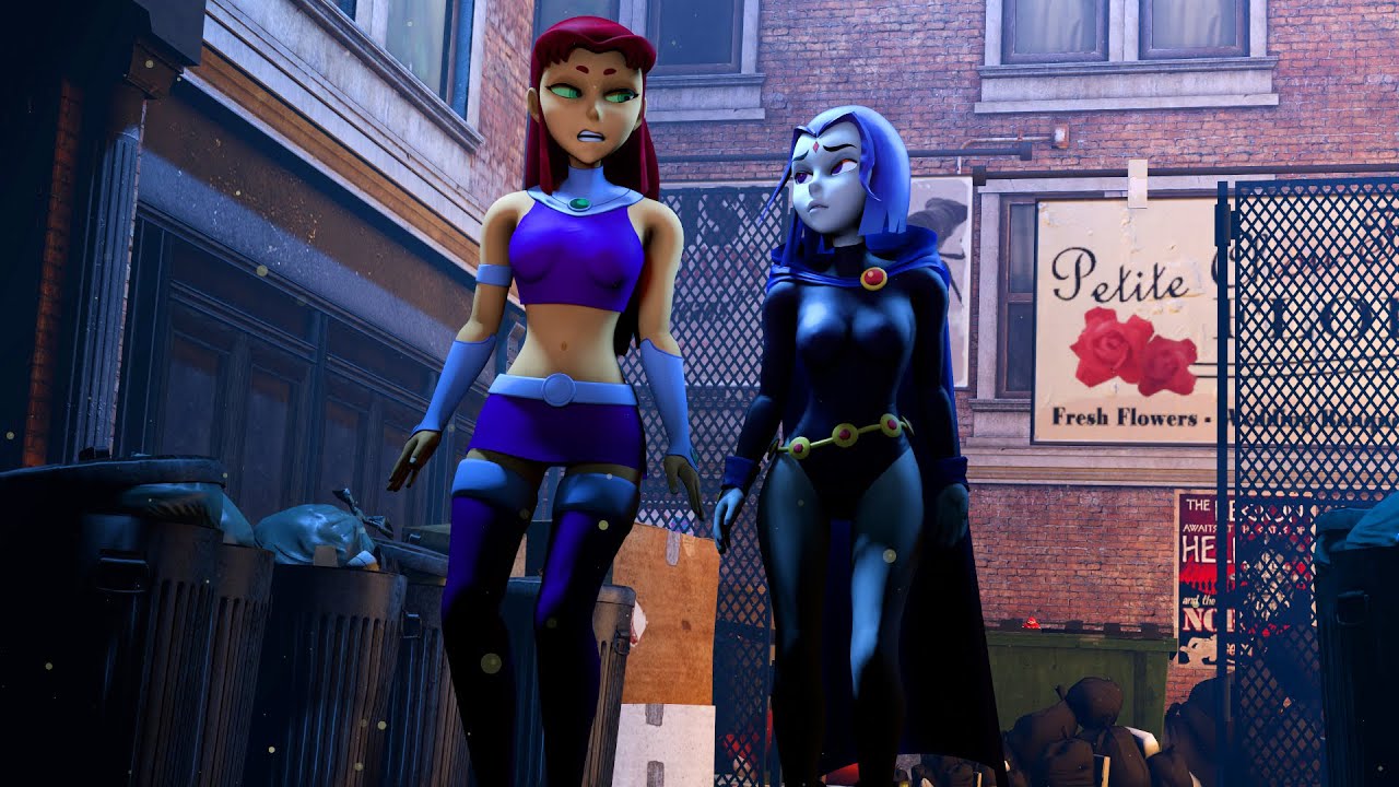 Teen Titans Raven And Starfire Switch Bodies Youtube