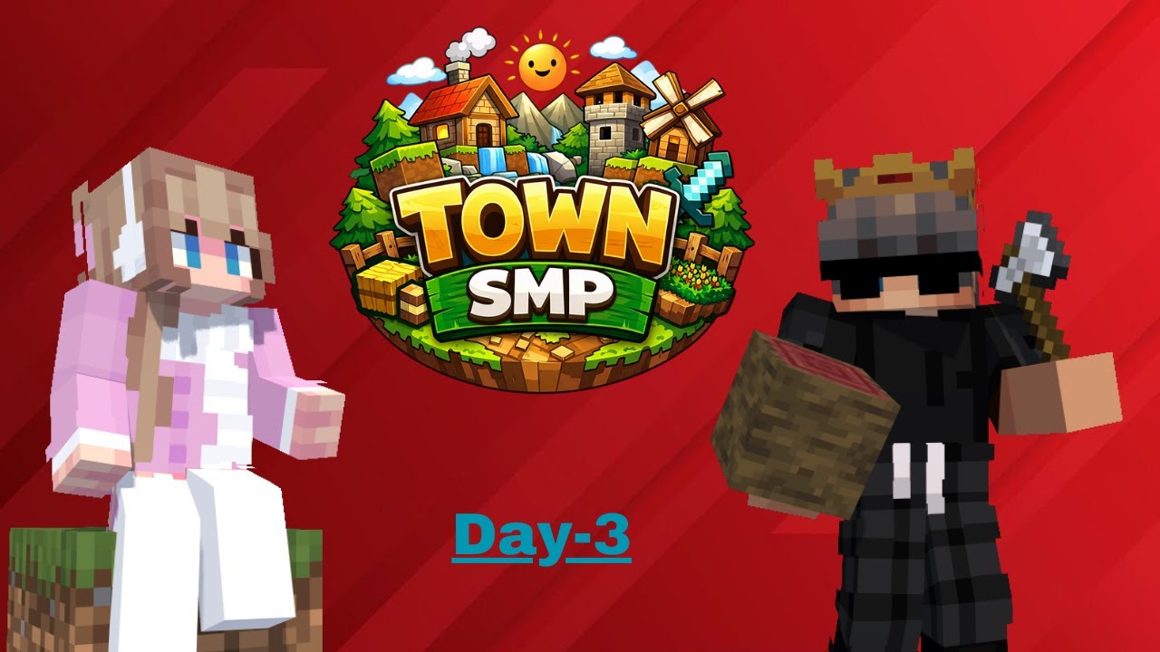 Making Our Own Base In Town Smp !!! 😉 | Day 3 | ReckdGamerz | @Real ...