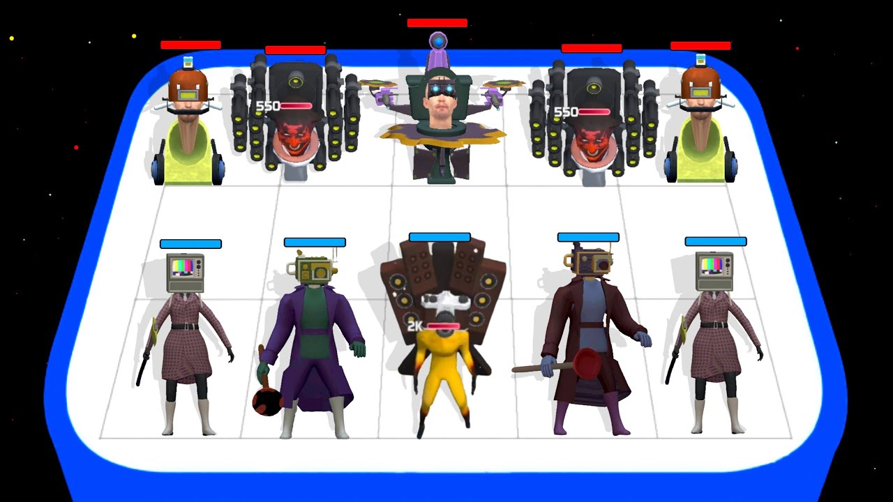 Merge Legion Multiverse Battle P4 Merge Master, Skibydy Toilet ...