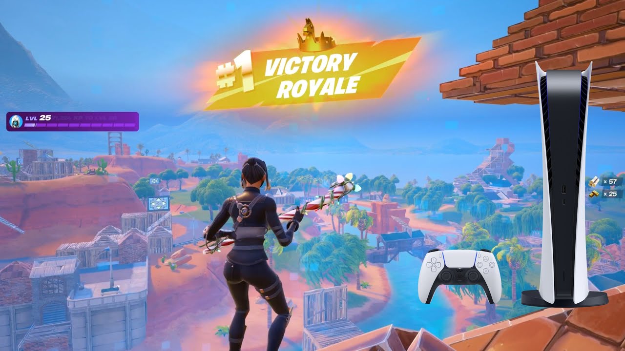 PS5 Fortnite Solo Squads Ranked Reload Controller Gameplay (4K 120FPS ...