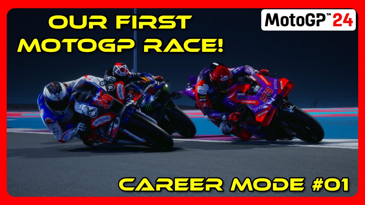 MotoGP 24 | MotoGP Career Mode EP.2 'Our First MOTOGP RACE!' - YouTube