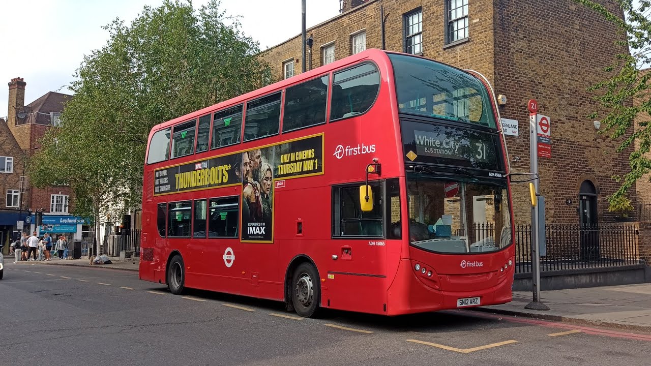FIRST DAY | Ride on First Bus London 39117 SN12ARZ ADL Enviro400H on ...