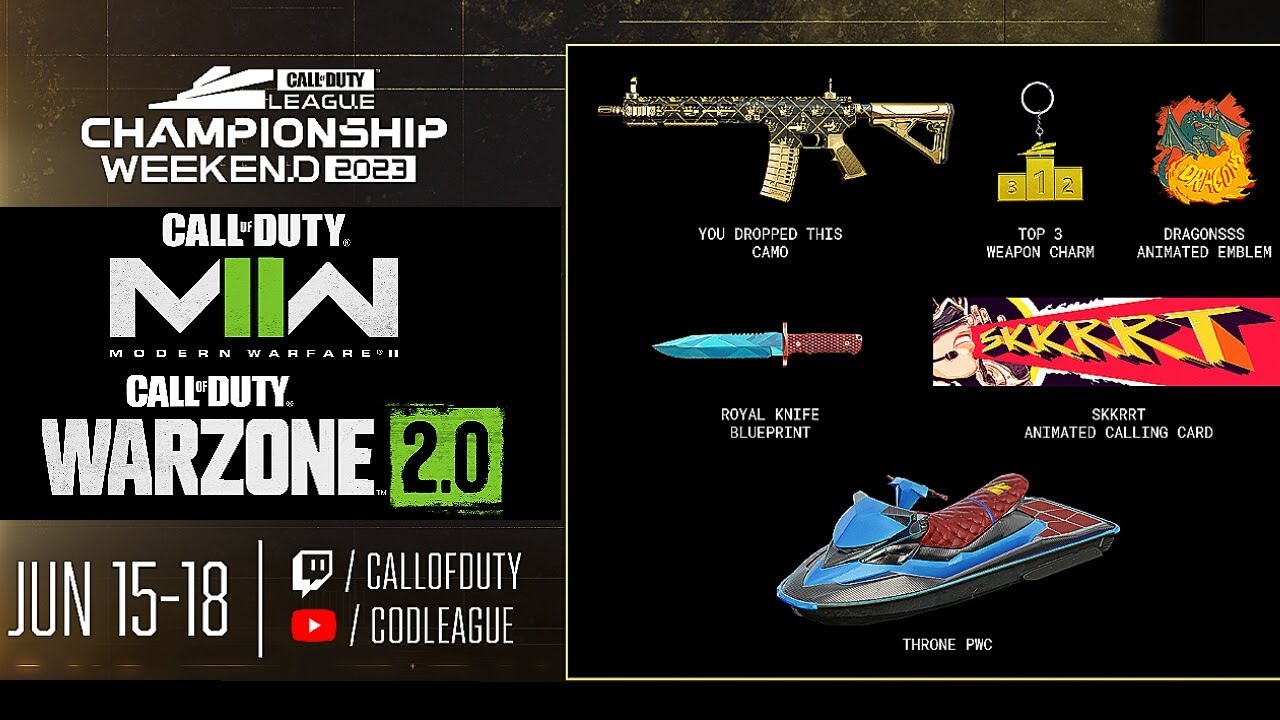 How To Get Call of Duty League 2023 Championship Weekend Free Twitch ...
