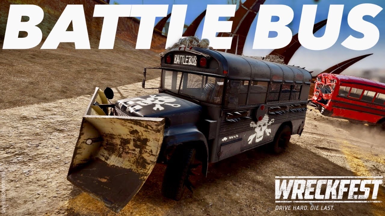 Battle Bus | Wreckfest [Gameplay] - YouTube