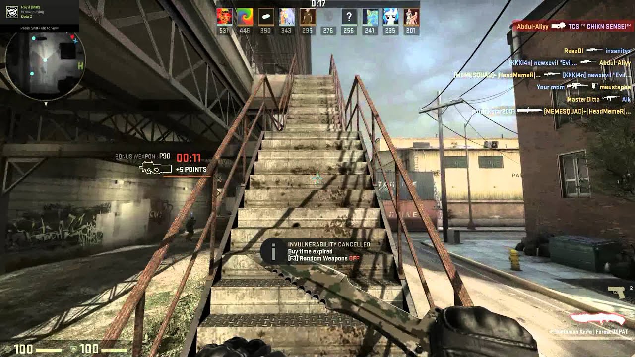 CS:GO - Huntsman Knife Gameplay Montage - YouTube