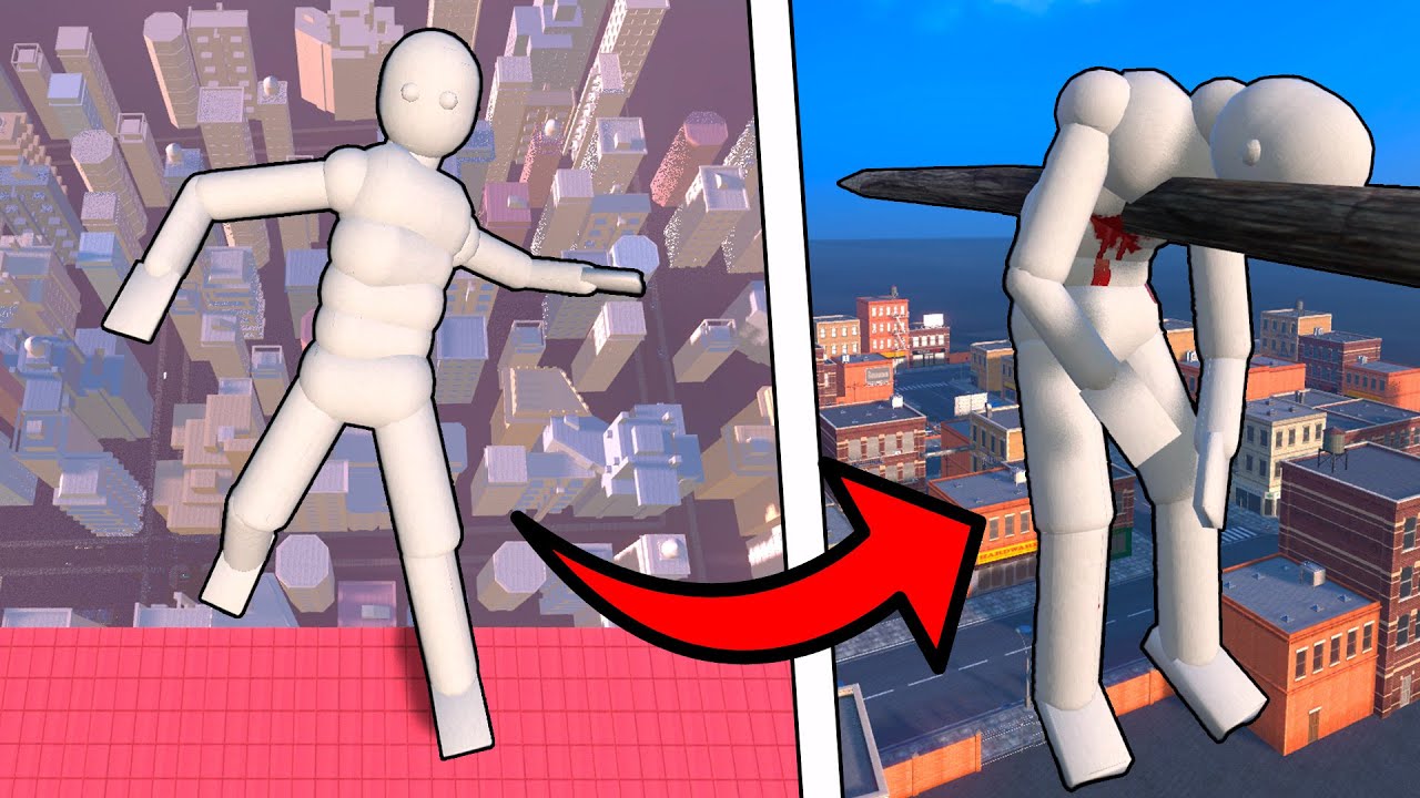 Euphoria Ragdoll Physics: The Best Epic NPC Falls! Compilation #22 - YouTube