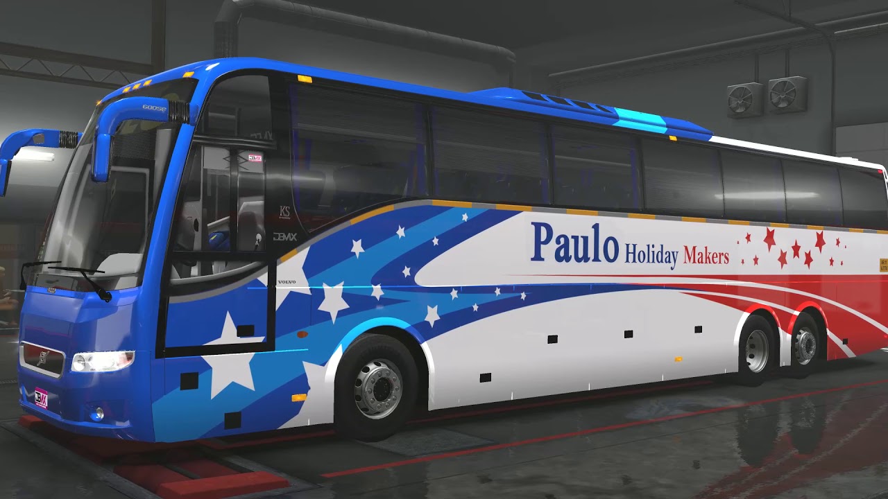 🔴 Paulo Travels [Mumbai to Goa] ETS 2 Indian Volvo Bus Driving - YouTube