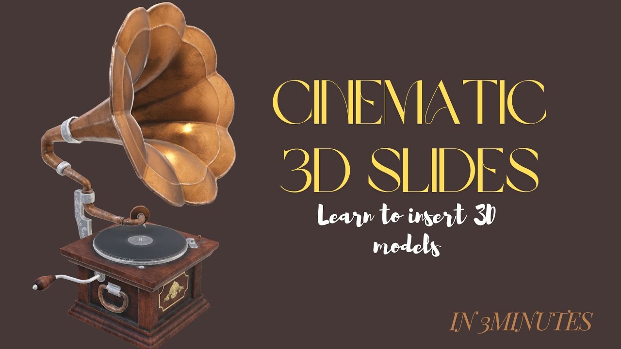 3D SLIDS IN POWERPOINT - YouTube