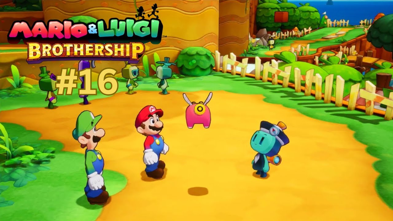 Flora Island Blooms || Mario and Luigi Brothership Playthrough (Part 16 ...