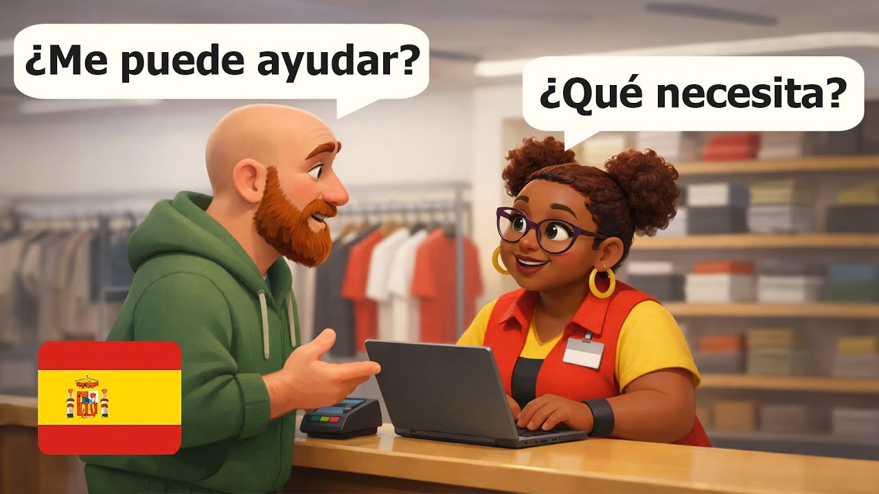 Start Learning Spanish with Simple Dialogues (A1-A2 level) Spanish ...