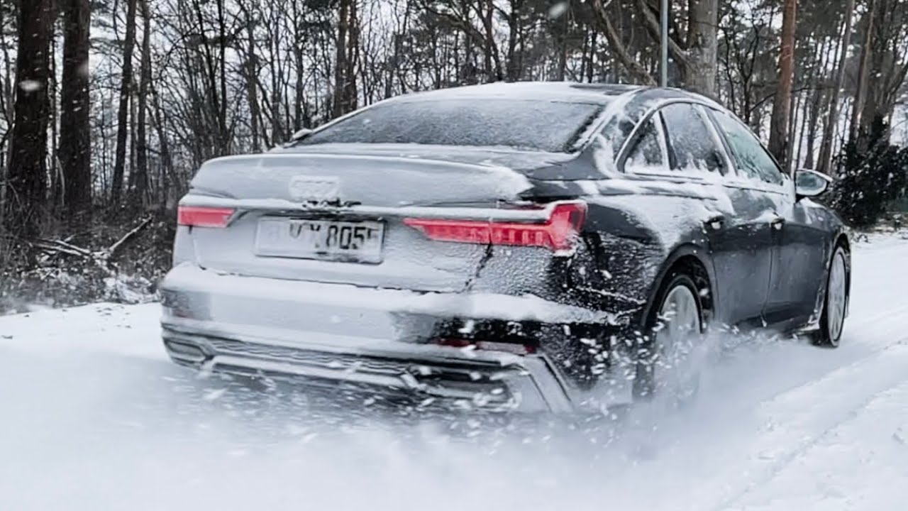 All wheel spin Audi Quattro Power - YouTube