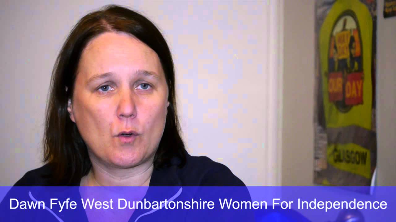 Yes West Dunbartonshire Dawn Fyfe Interview - YouTube