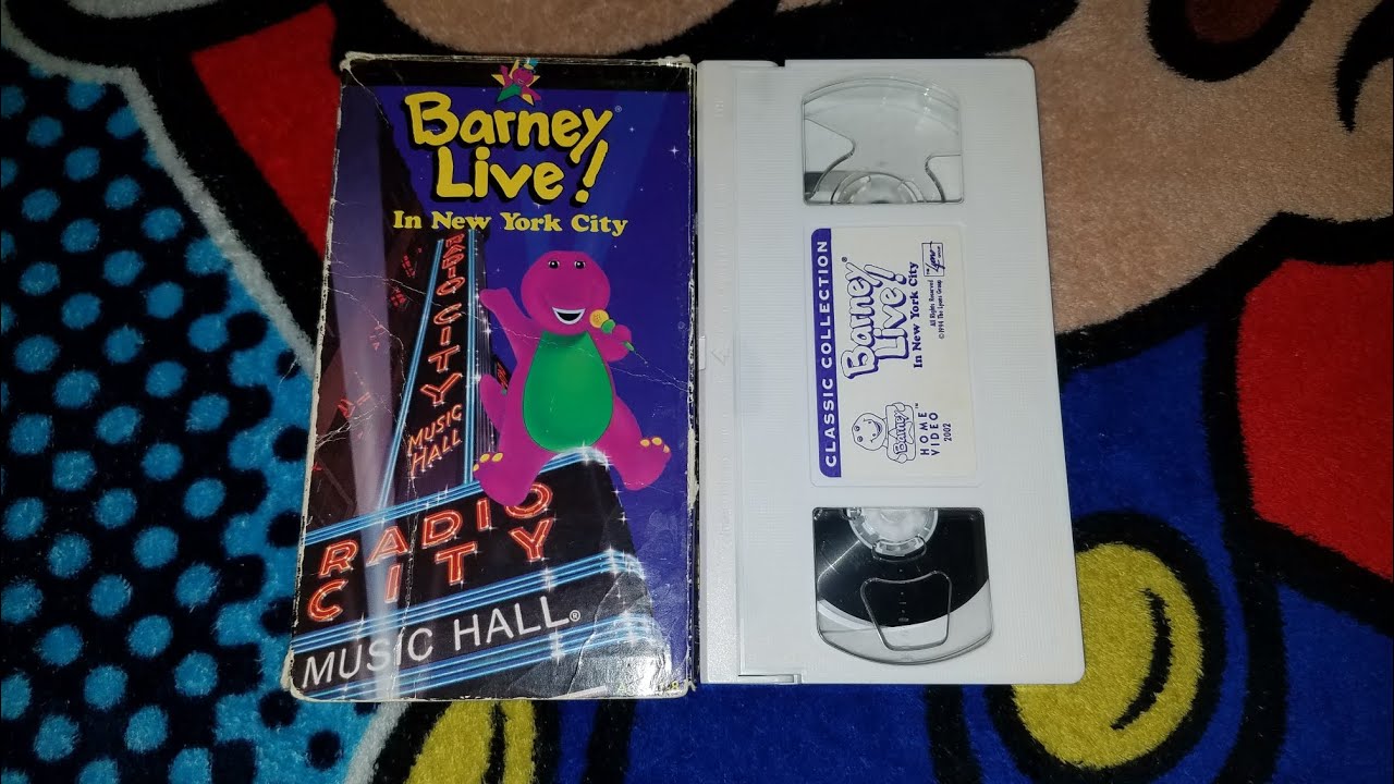 Barney Live! in New York City 1994 VHS (Full Video) - YouTube