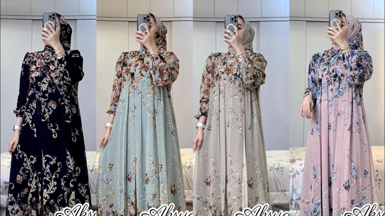 Rekomendasi dress maxy model modern terbaru 2025 - YouTube