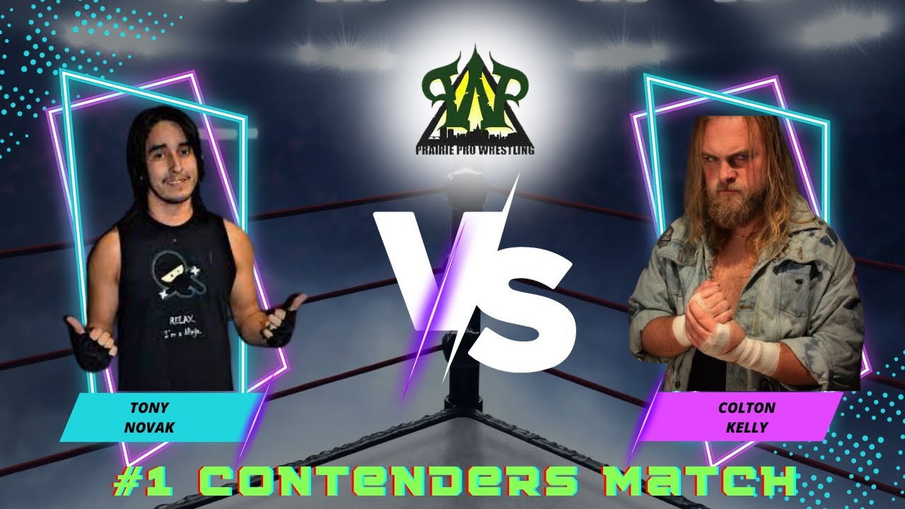 Prairie Pro Wrestling - Colton Kelly vs Tony Novak #freewrestlingmatch ...