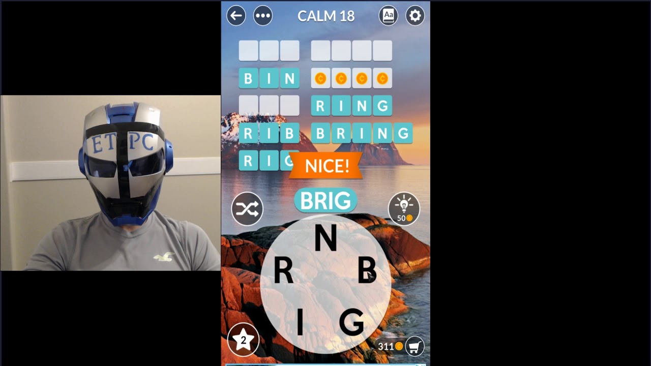 WORDSCAPES UNCROSSED CALM LEVEL 18 (ROCK) masaya ang mga salita - YouTube