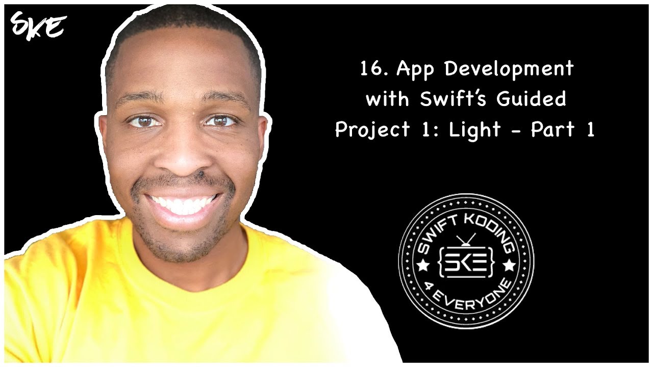 App Development with Swift: Guided Project Light - Part 1 - YouTube