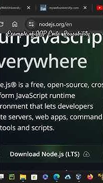 Example of OOP Code Reusability - YouTube