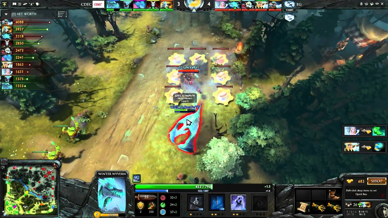 CDEC vs EG Game, Dota 2, The International 2015, Game 1 - YouTube