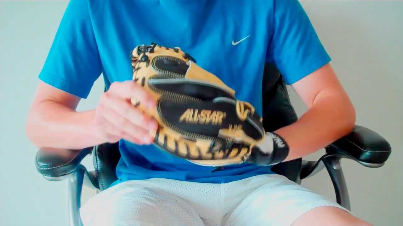 All Star Pro Elite CM3000 SBT Catchers Mitt - YouTube