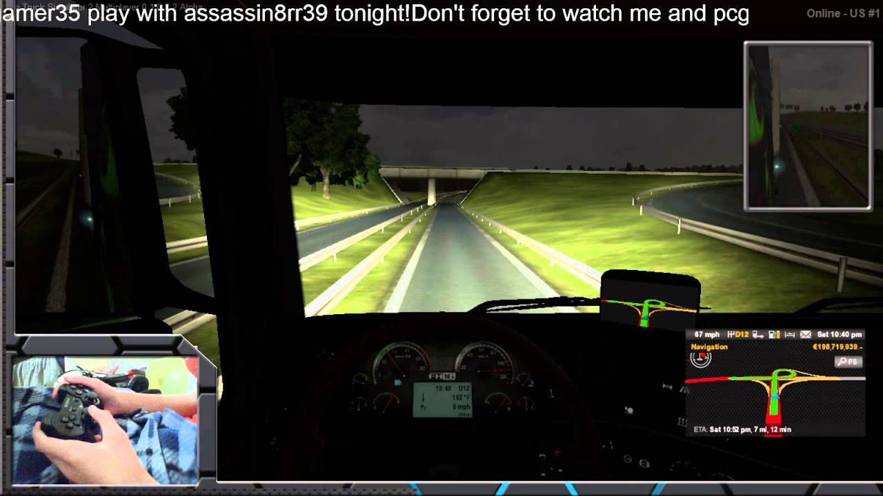 Euro Truck Simulator 2 | NEW OVERLAY!! | MP with PcGamer :D - 3 / 3 ...