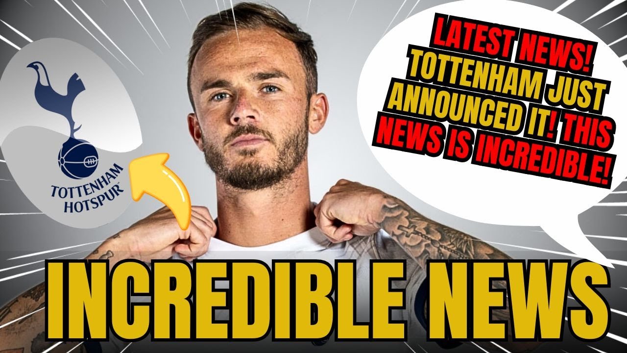 TOTTENHAM HAS JUST REVEALED THIS FANTASTIC NEWS! TOTTENHAM NEWS TODAY ...