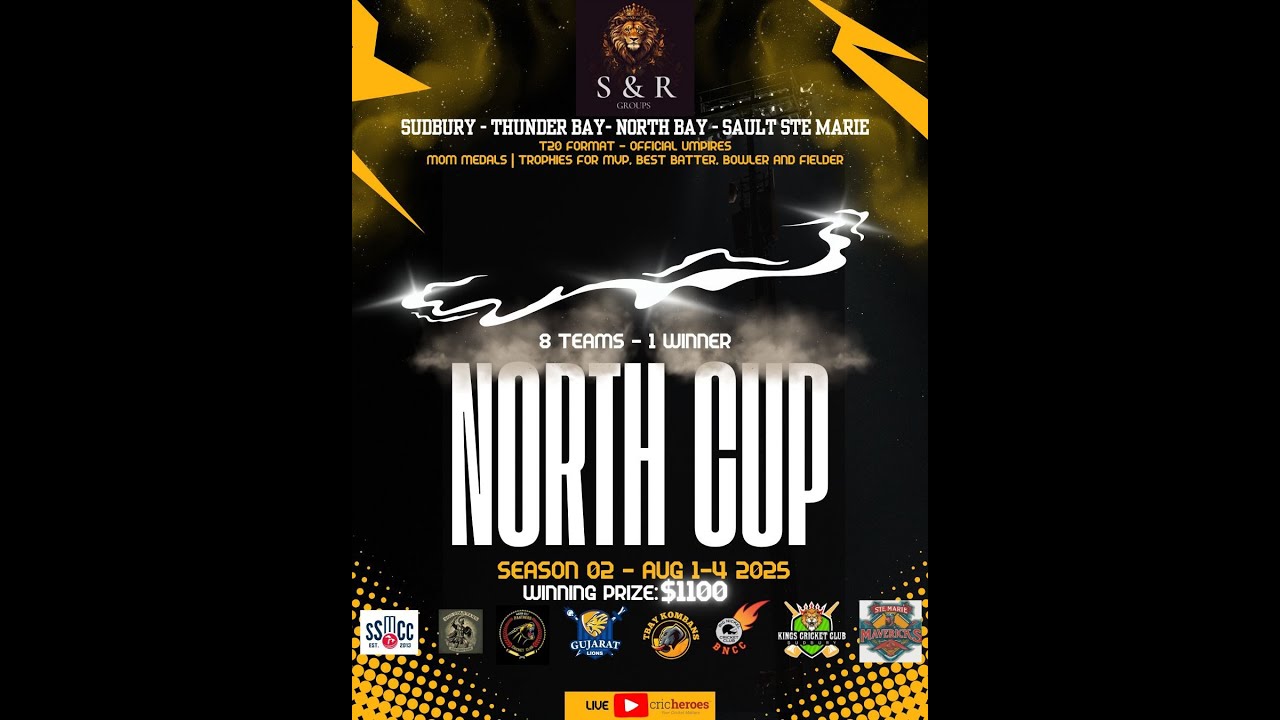 MATCH 1 - SOO SPARTANS VS BNCC SUDBURY (NORTH CUP 2025) - YouTube