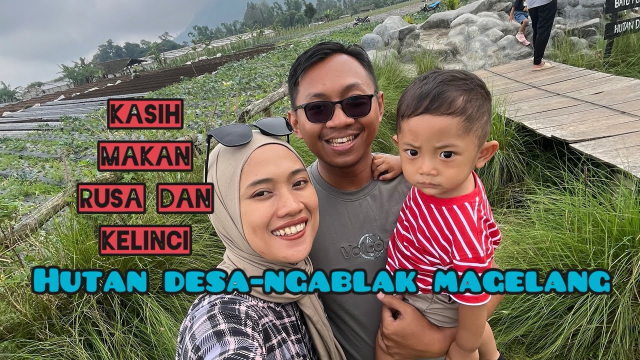 HUTAN DESA | WISATA MAGELANG | VIEW GUNUNG ANDONG - YouTube