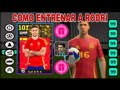 COMO ENTRENAR A RODRI / EL MEJOR ENTRENAMIENTO PARA RODRI a 101 Gratis ...