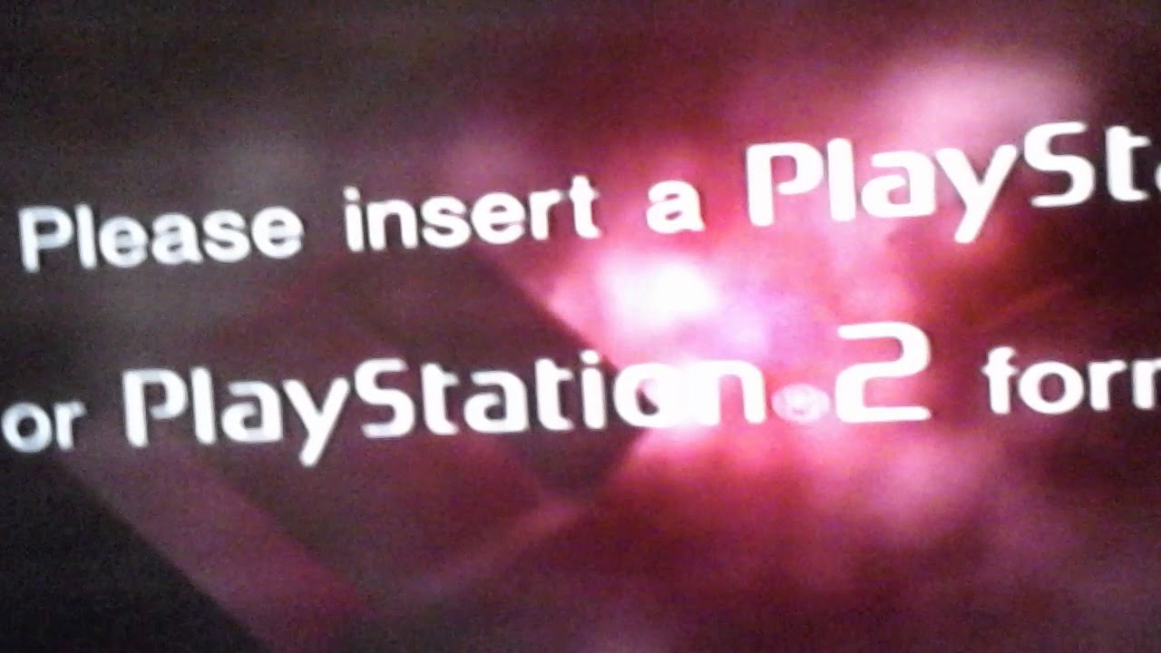 PS2 RSOD RED SCREEN OF DEATH - YouTube