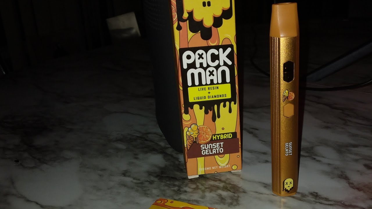 Pack man Sunset Gelato-Review-🍊🍋🌞💨💨 - YouTube