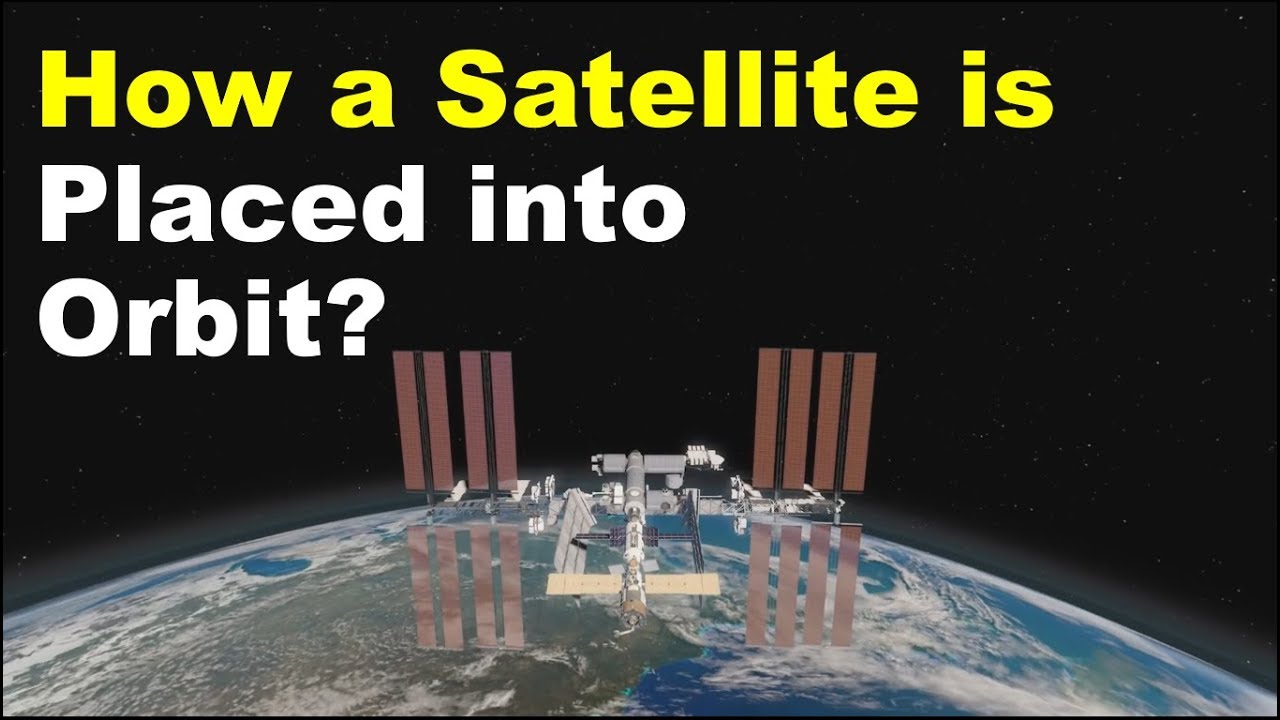 How a Satellite is Placed into Orbit - YouTube