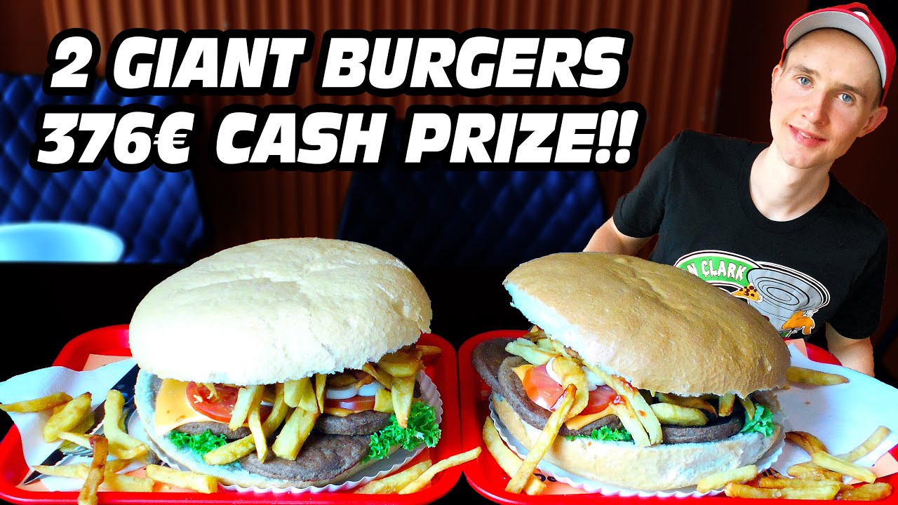 Double Balense Reus Jackpot Burger Challenge in Belgium! (~400€ Cash ...