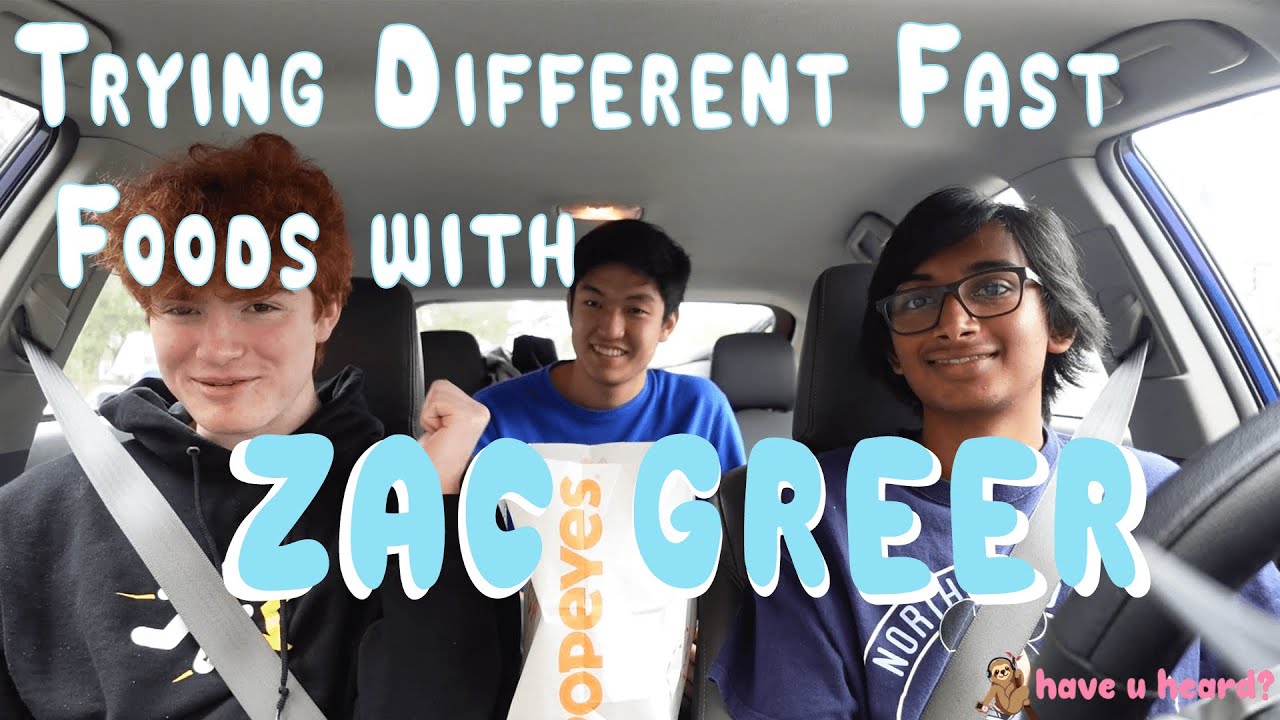 Rating Different Fast Foods with Zac Greer (Interview) - YouTube