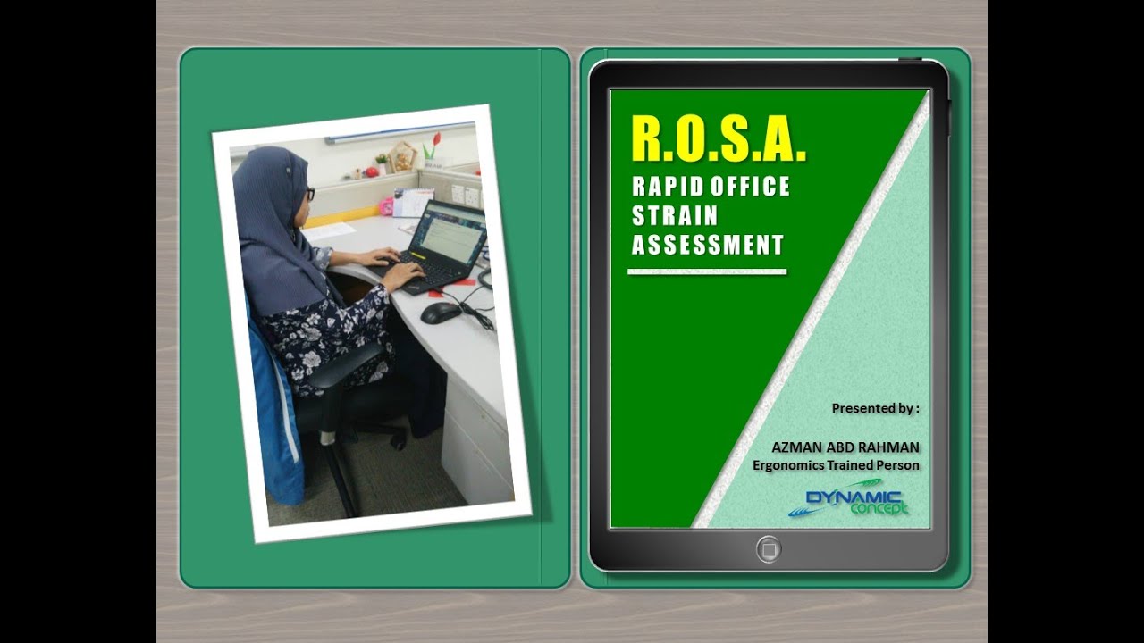 Rapid Office Strain Assessment (ROSA) Tool - YouTube