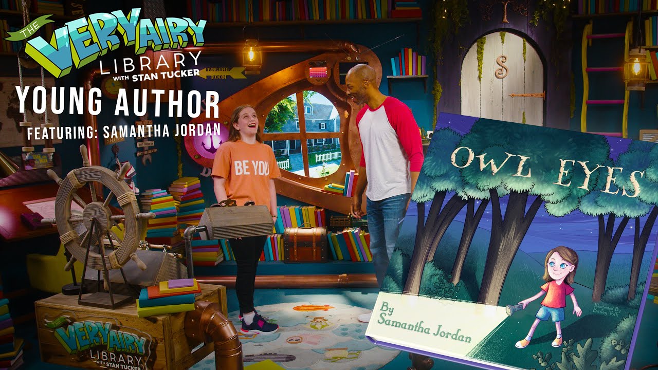 The Very Airy Library | Young Author | Samantha Jordan - YouTube