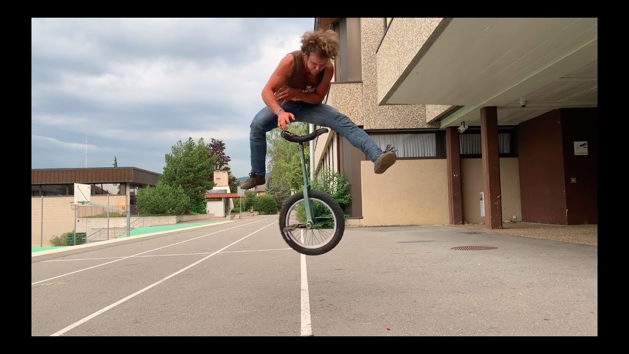 Quick Unicycle Flat session before the storm - YouTube