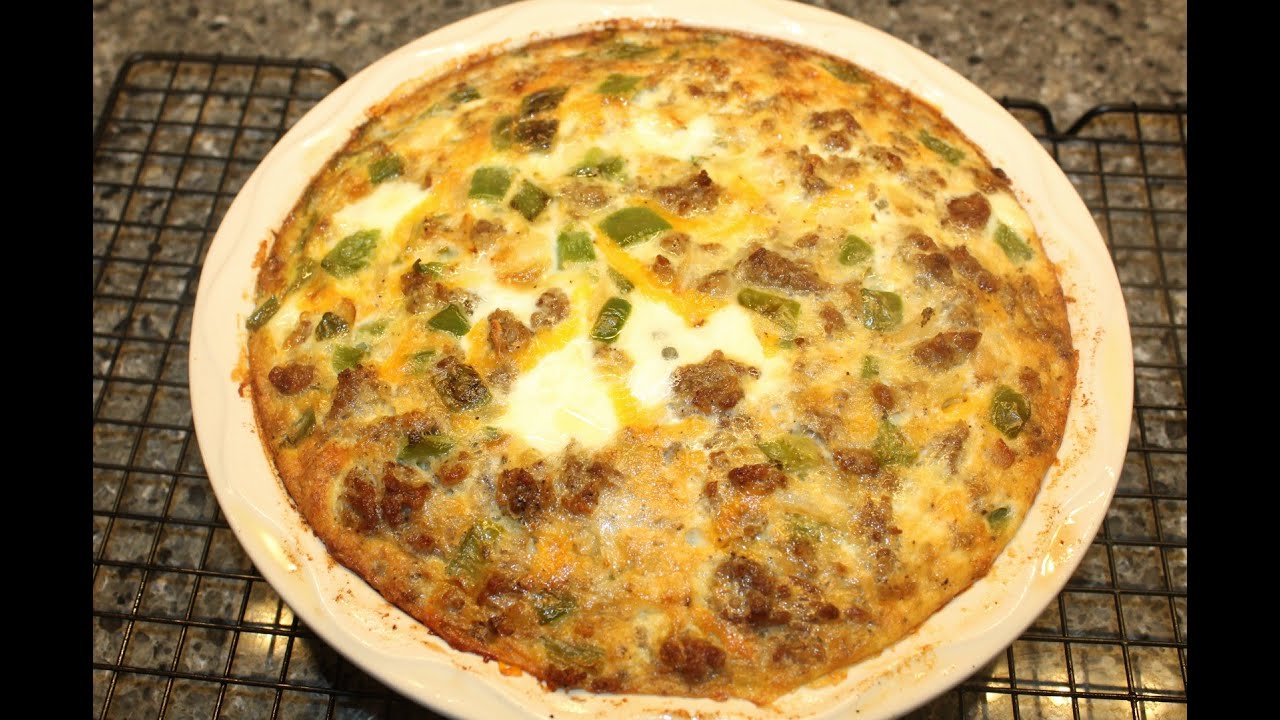 Cheesy Sausage Quiche – A Southern Living Magazine Recipe - YouTube