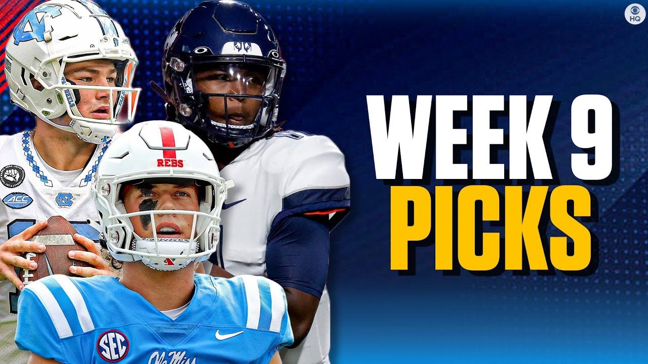 College Football Week 9 Wagers to Make RIGHT NOW | CBS Sports HQ - YouTube