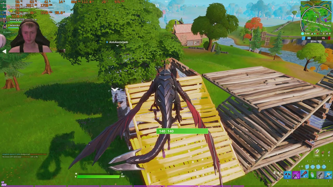 green screen test (fortnite) - YouTube