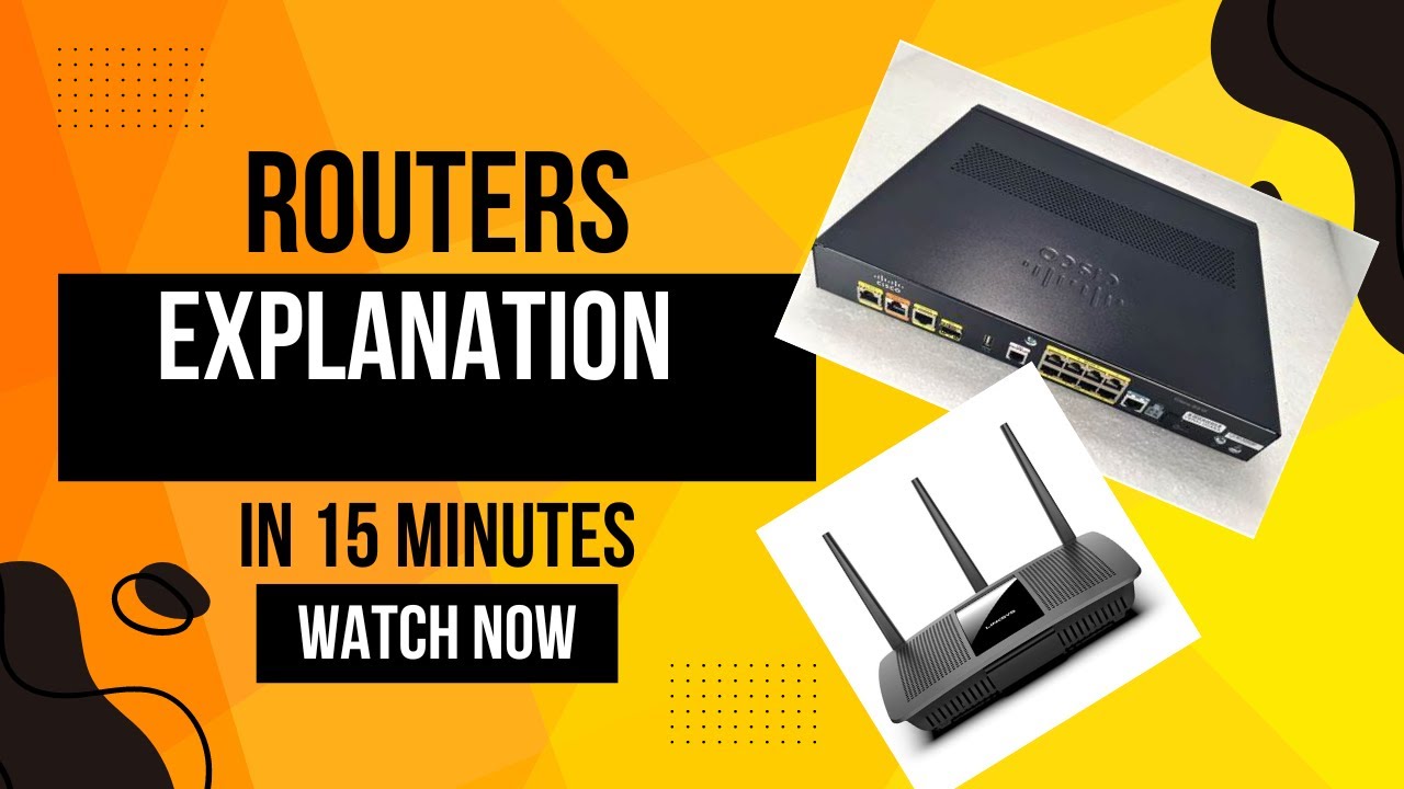 Routers Explained: How they work and why you need one - YouTube