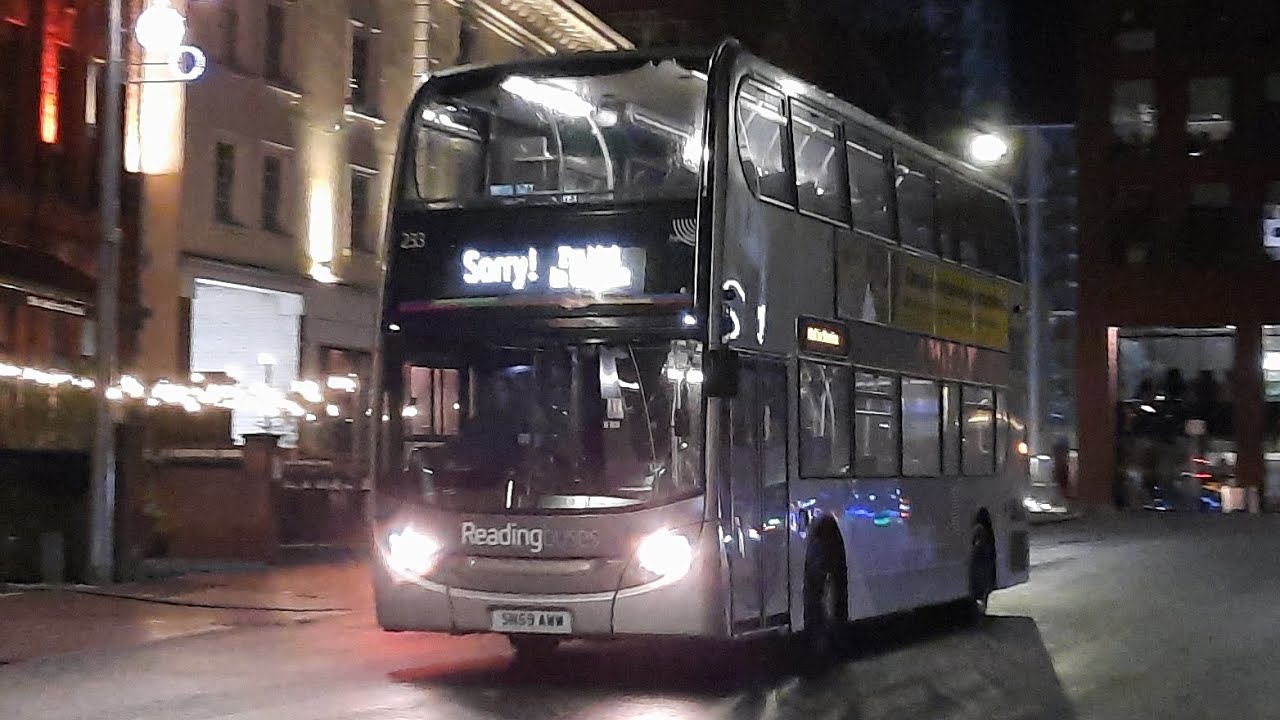 Reading Buses ADL Enviro400 233 (SN59AWW) Not in Service - YouTube