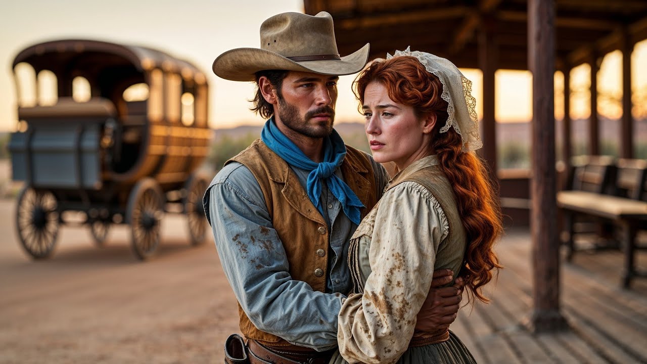 Mail Order Bride Collapsed At The Station, A Cowboy Caught Her And ...