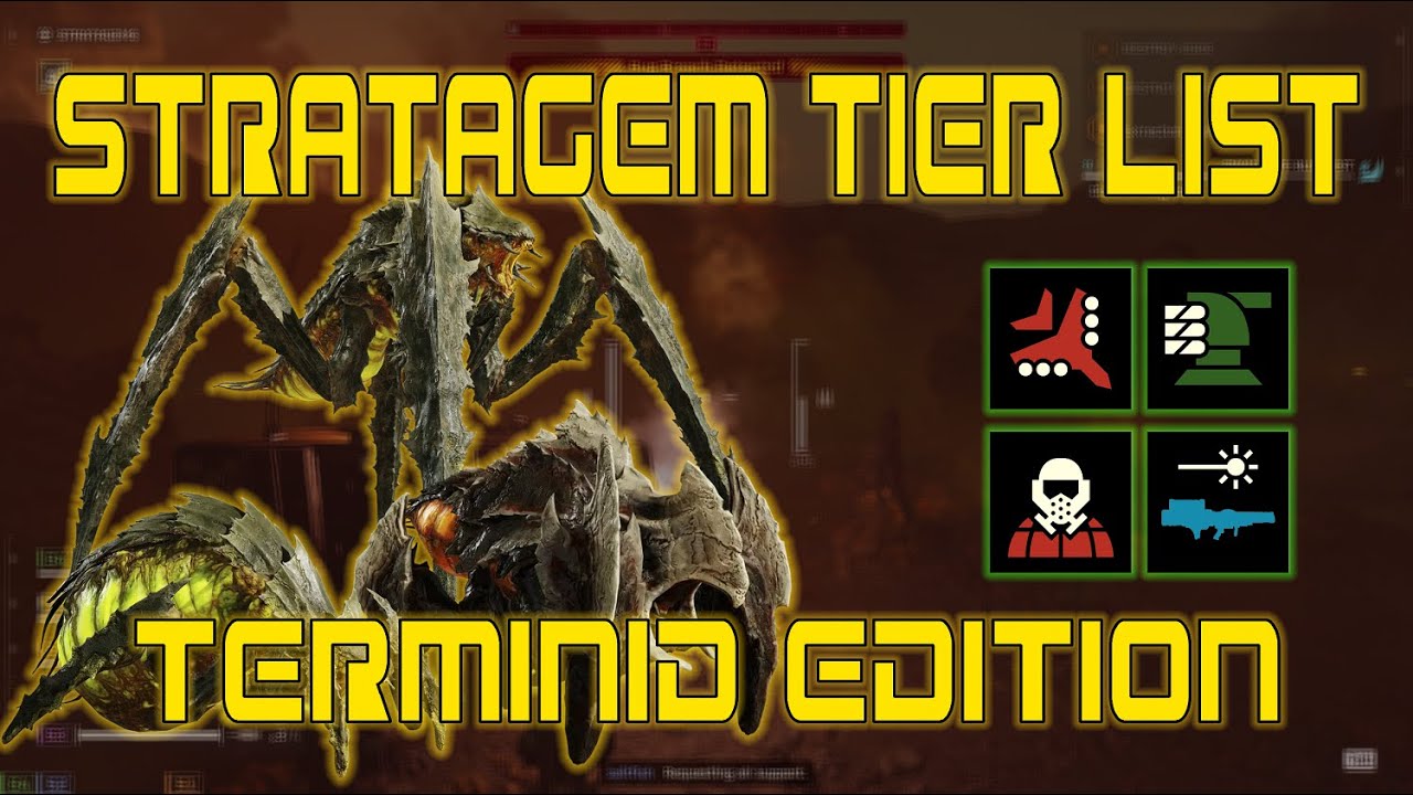 TERMINID EXTERMINATION: Helldivers 2 Stratagem Tier List! - YouTube