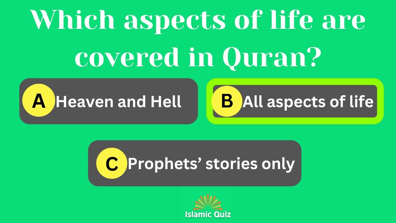 Ultimate Quran Quiz Challenge: Test Your Fundamental Knowledge of the ...