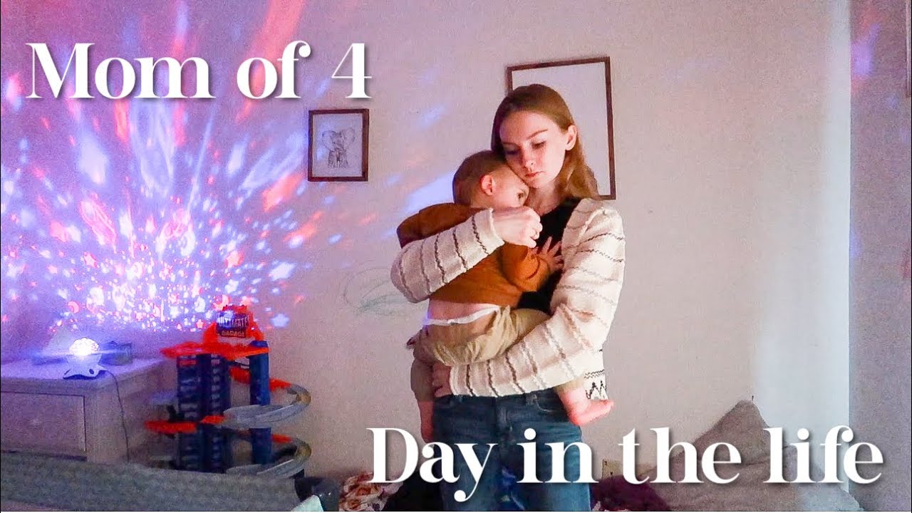 A FULL DAY IN THE LIFE OF A STAY AT HOME MOM OF 4 | LIFE WITH A BABY ...