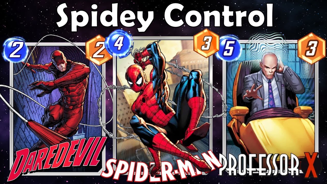 The Ultimate Spider Man Control Deck! Guaranteed Lane Win! | Marvel Snap Pool 3 Deck - YouTube