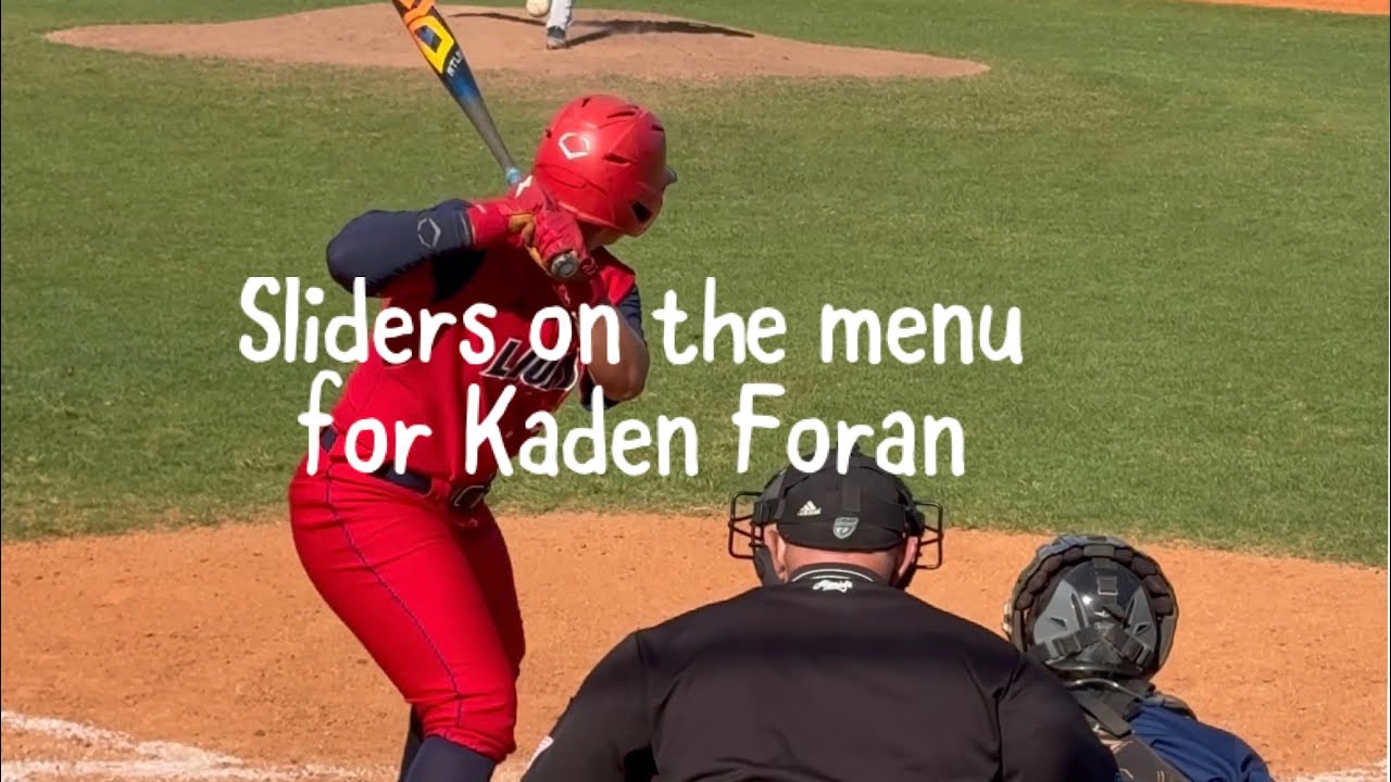 Calvary Christian Academy pitcher serving up sliders - YouTube